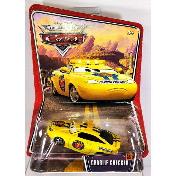 Mattel | Toys | Disney Pixar The World Of Cars Charlie Checker 65 New ...